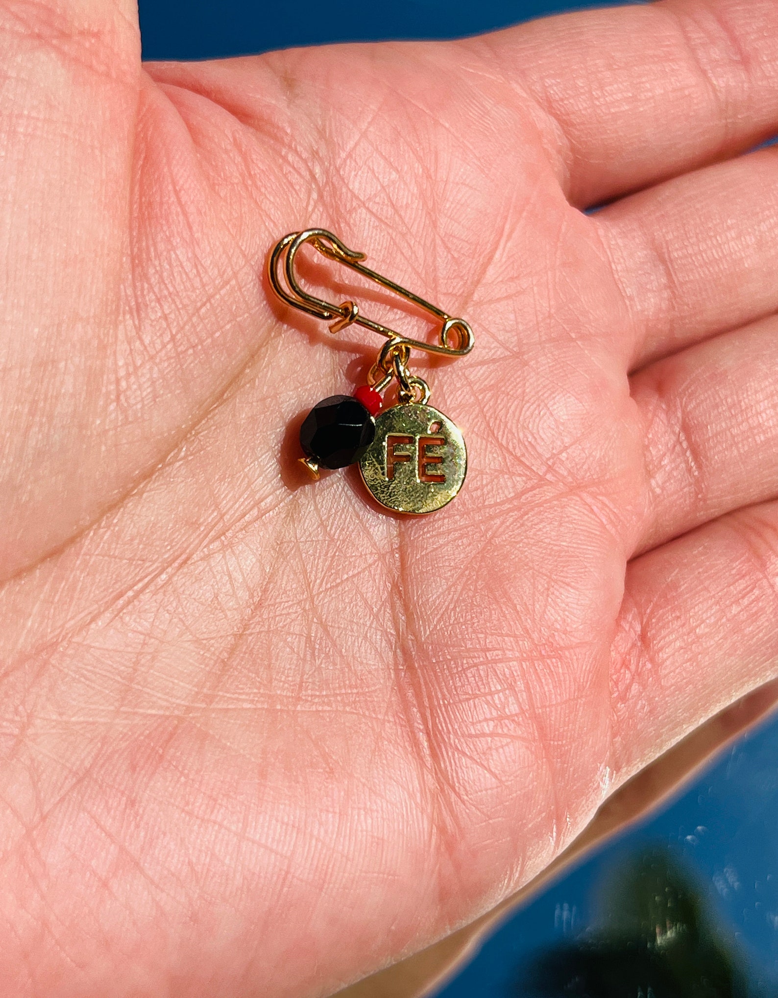 Azabache Baby Pintoddler Azabache Safety Pinbaby Broochten - Etsy