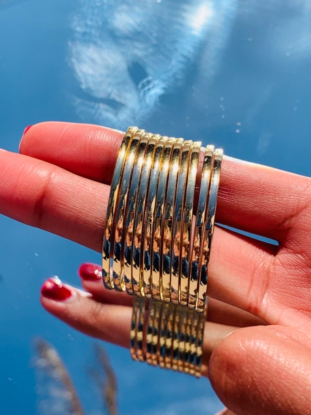 Gold Filled Baby Bangles, Dainty Baby Bracelet, Stacking Bracelets for ...