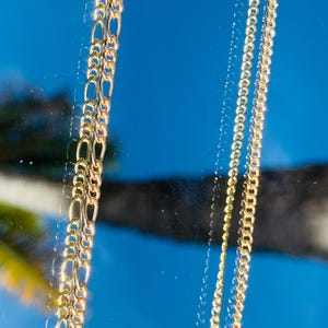 Gold Filled Kids Curb Chain Necklace,curb Chain Necklace for Boy,father ...