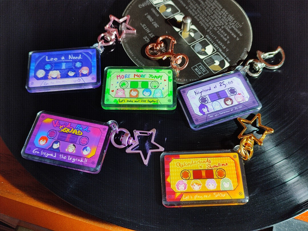 IN STOCK - Project Sekai / Colorful Stage Cassettes Acrylic Keychains ...