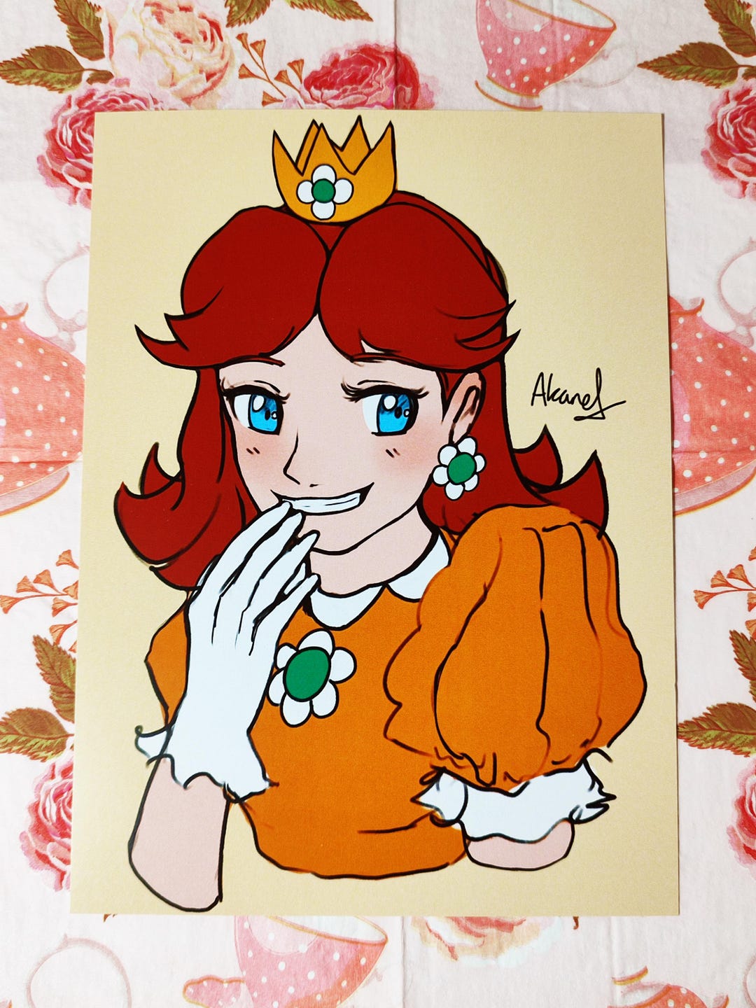 Daisy (super Mario / Nintendo) - Print A5 - Etsy