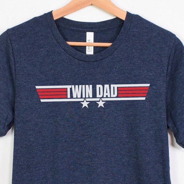 Dad of Twins Tshirt - Etsy
