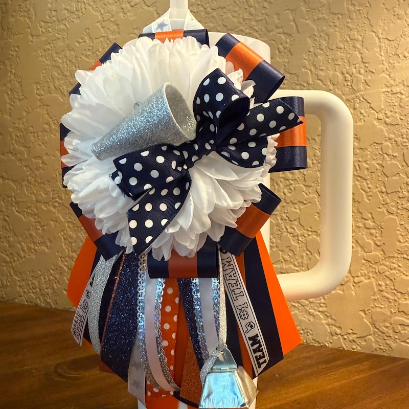 Homecoming Cup Mums - Etsy