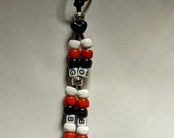 Mens Beaded Keychain - Etsy