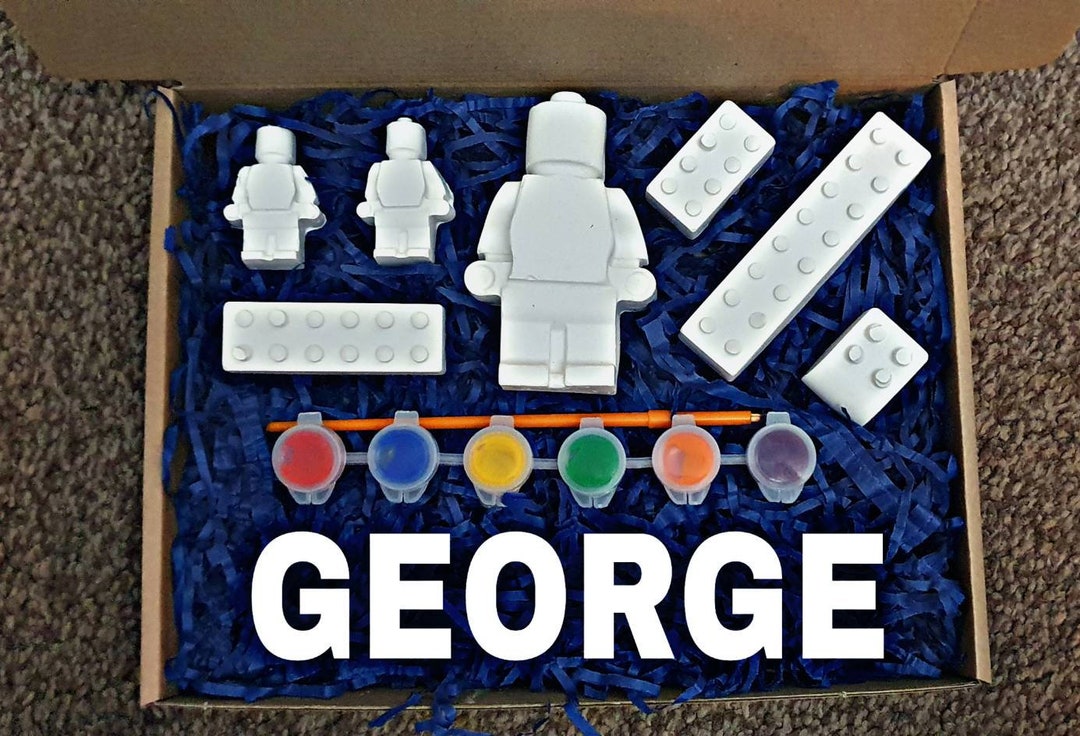 Personalised Lego Painting Set - Etsy UK