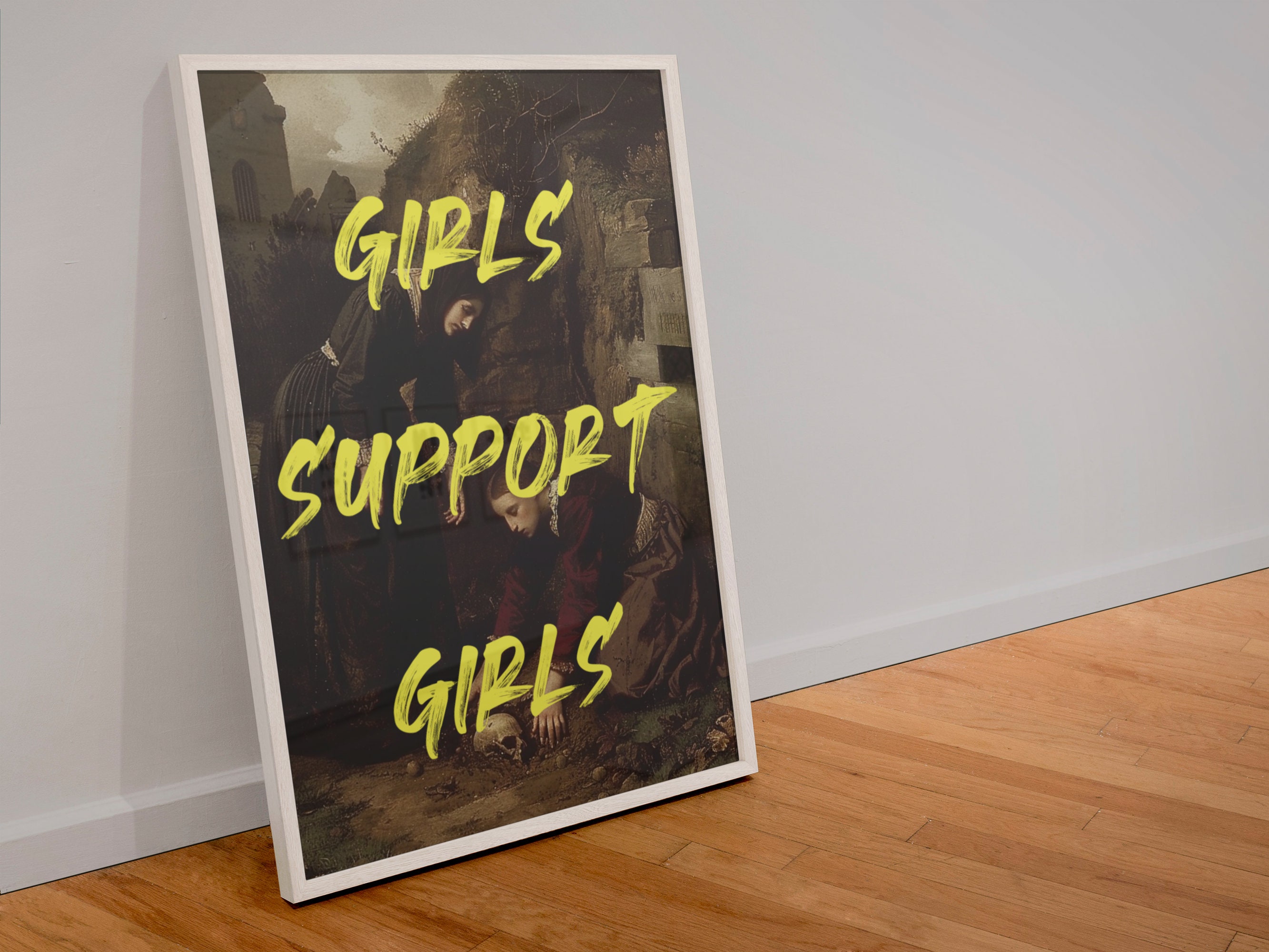 Art Print Feminist, Sisterhood Wall Art, Feminism Poster, Girls Support ...