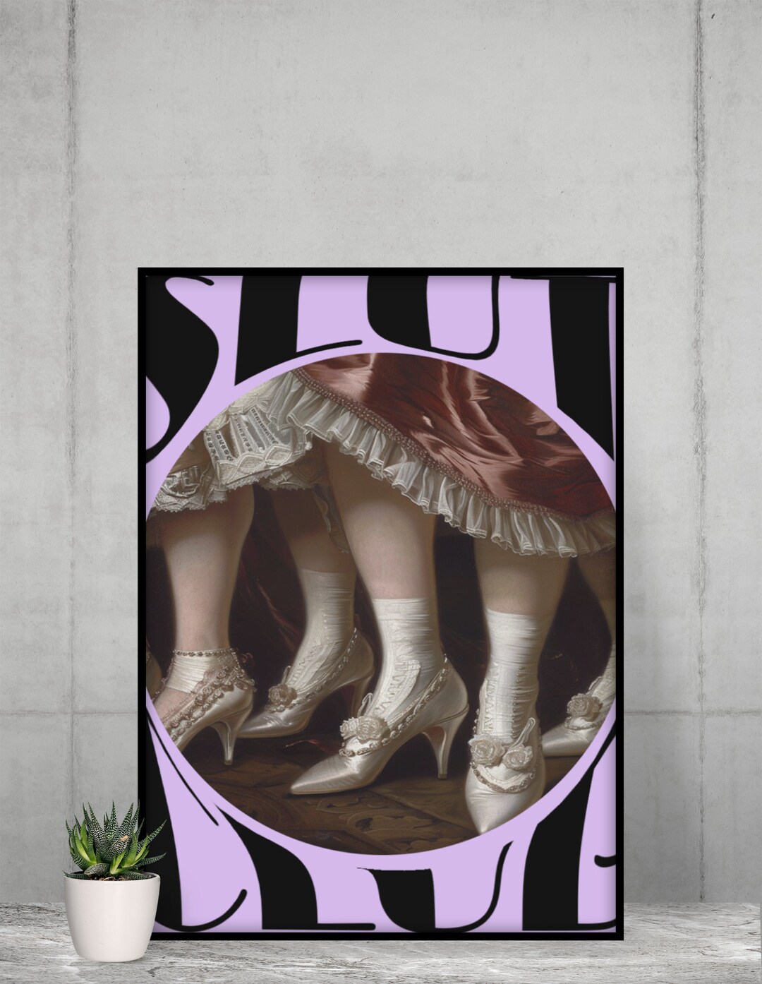 Feminism Poster, Slogan Picture, Slut Club, Berry Wall Art, Deco Trend ...