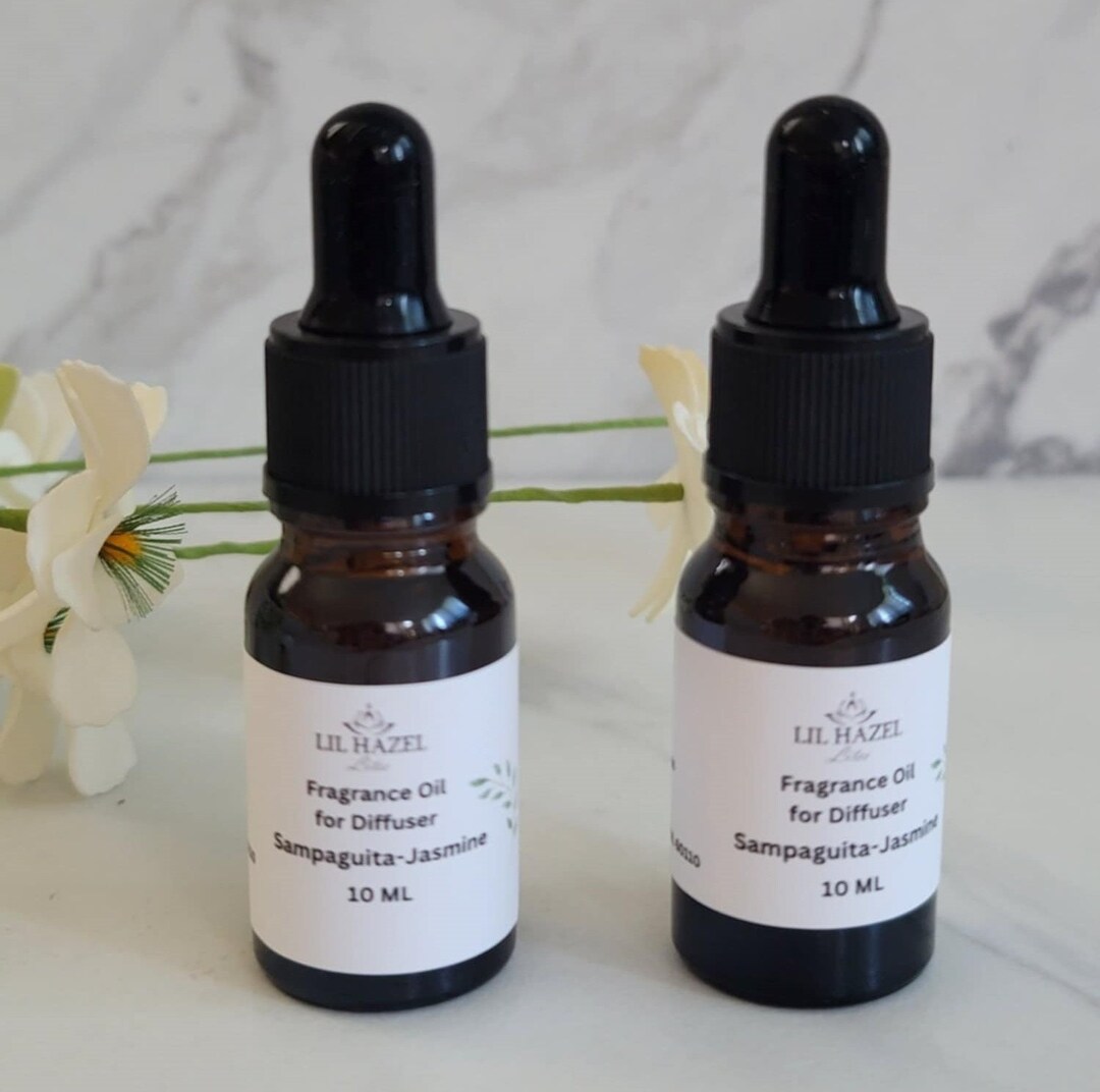 2 Belle Sampaguita-jasmine Fragrance Oil for Water Diffuser or Oil ...