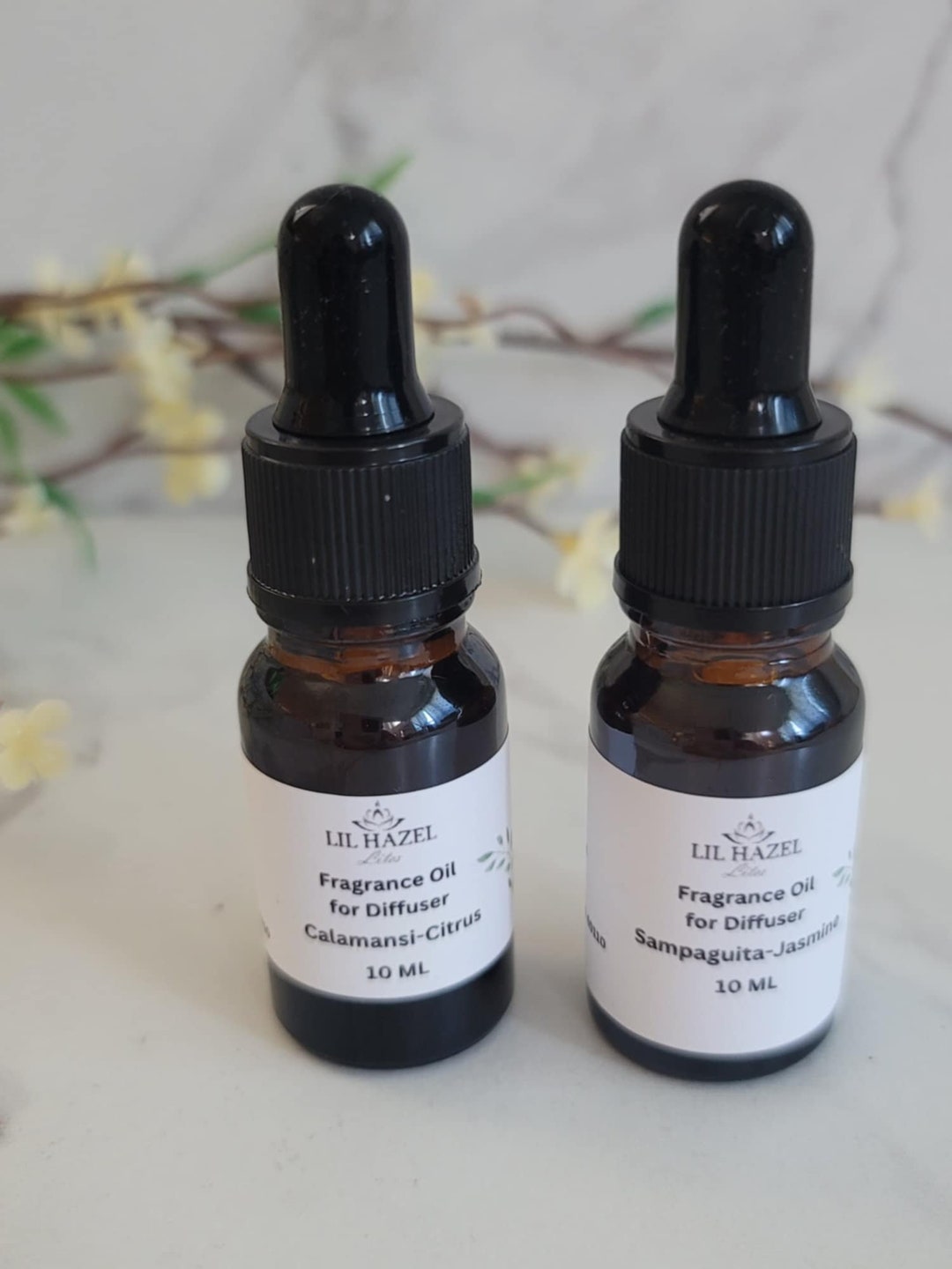 Calamansi & Belle-sampaguita/jasmine Fragrance Oil for Water Diffuser ...