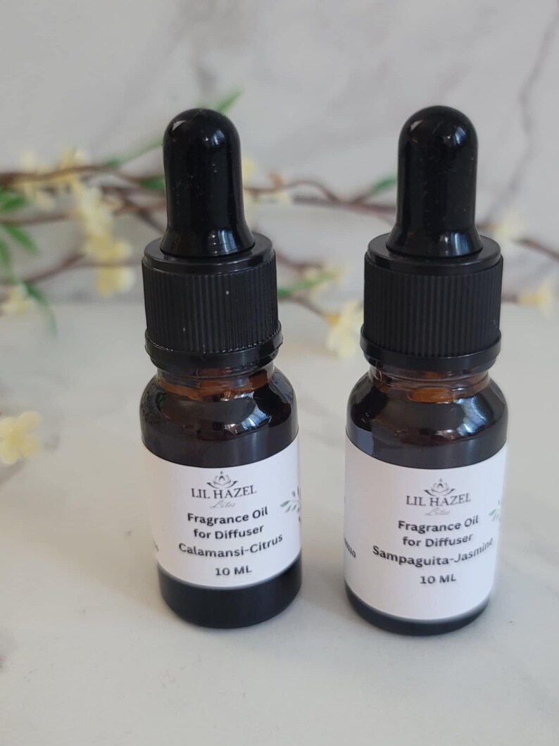Calamansi & Belle-sampaguita/jasmine Fragrance Oil for Water Diffuser ...