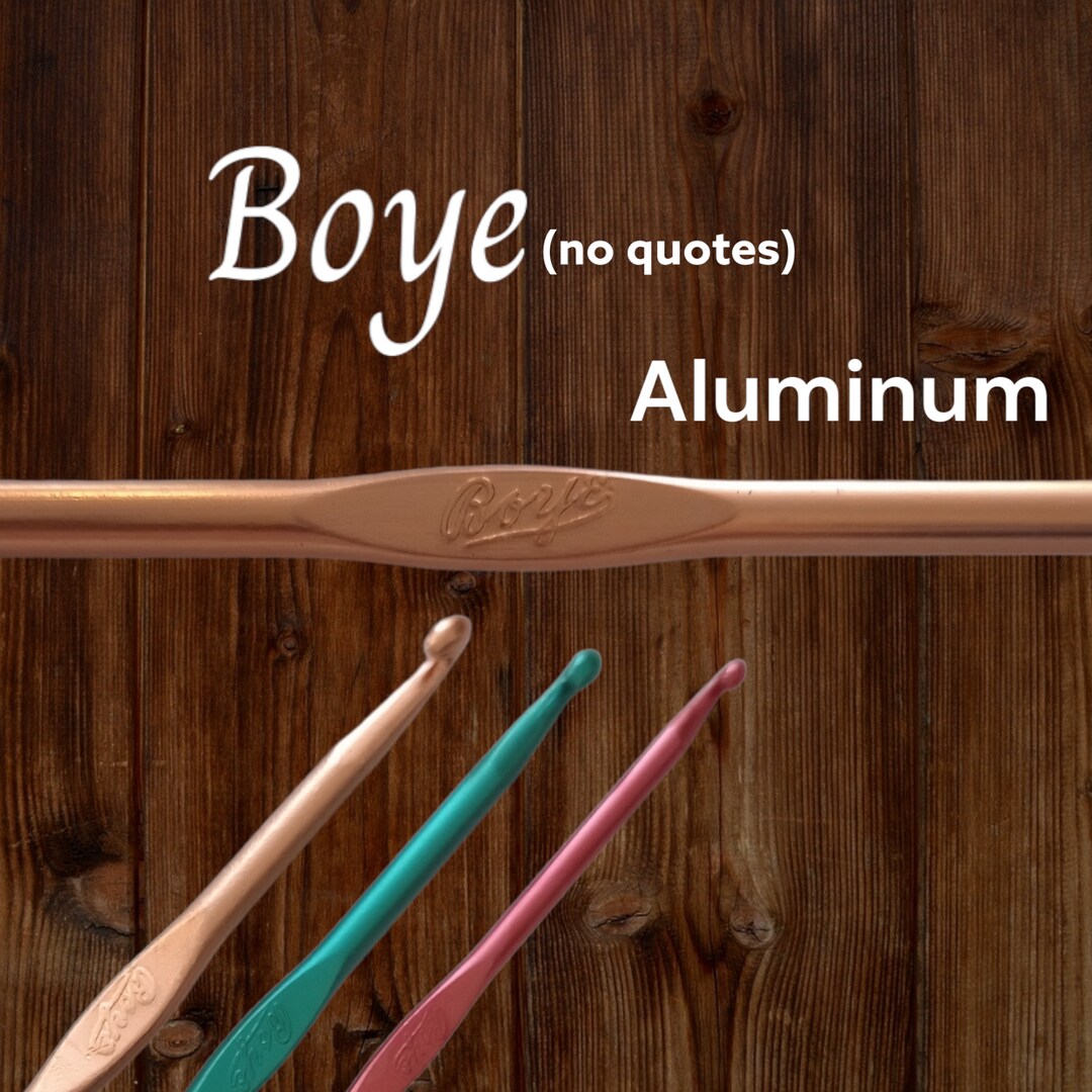 Vintage Boye USA Aluminum Crochet Hooks ~ 1962-80s Pre-loved Excellent Condition ~ Sanitized! - Etsy