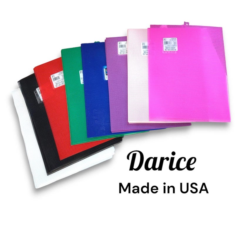 Pink Plastic Canvas Sheets - Etsy