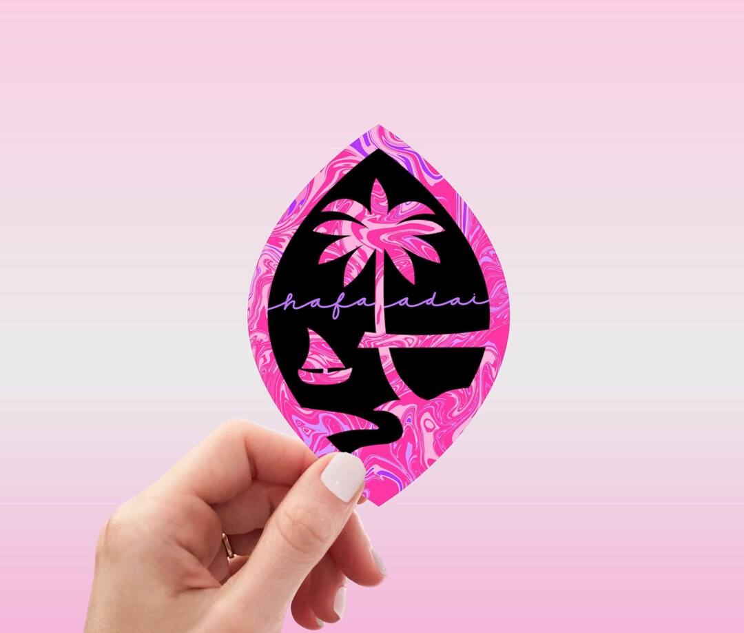 Guam Seal Sticker | Hafa Adai Sticker | Chamorro Sticker - Etsy