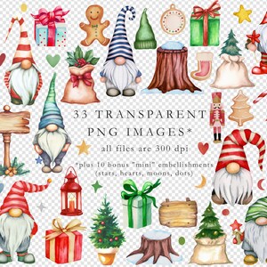 Christmas Clipart, Christmas Png, Gnome Png, Christmas Gnome, Christmas ...