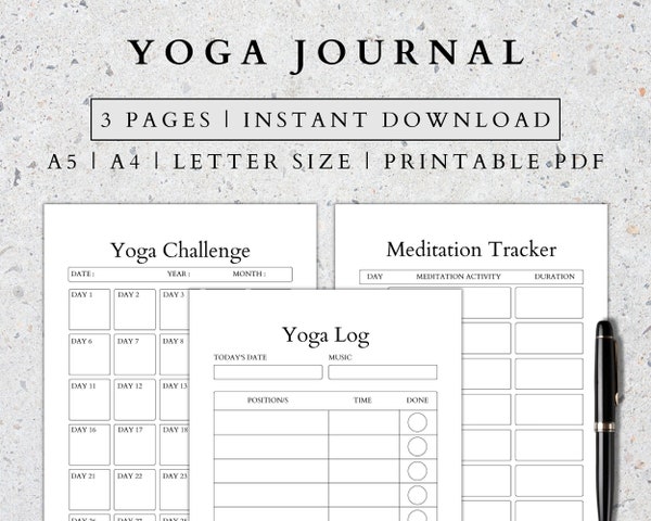 The Nighttime Journal Printable, Night Journal Prompts, Journaling ...