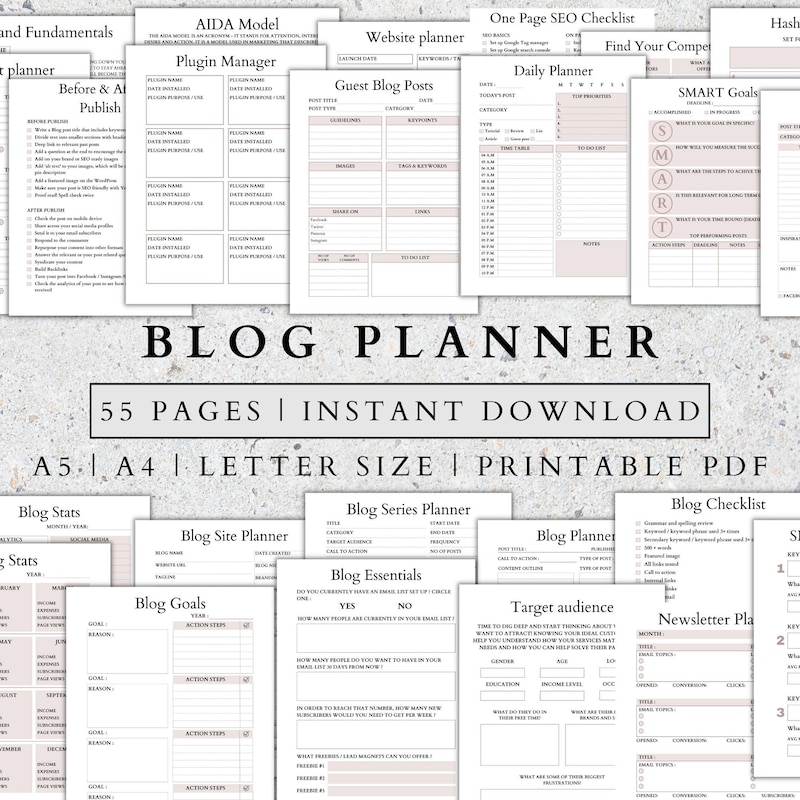 Blog Printable - Etsy