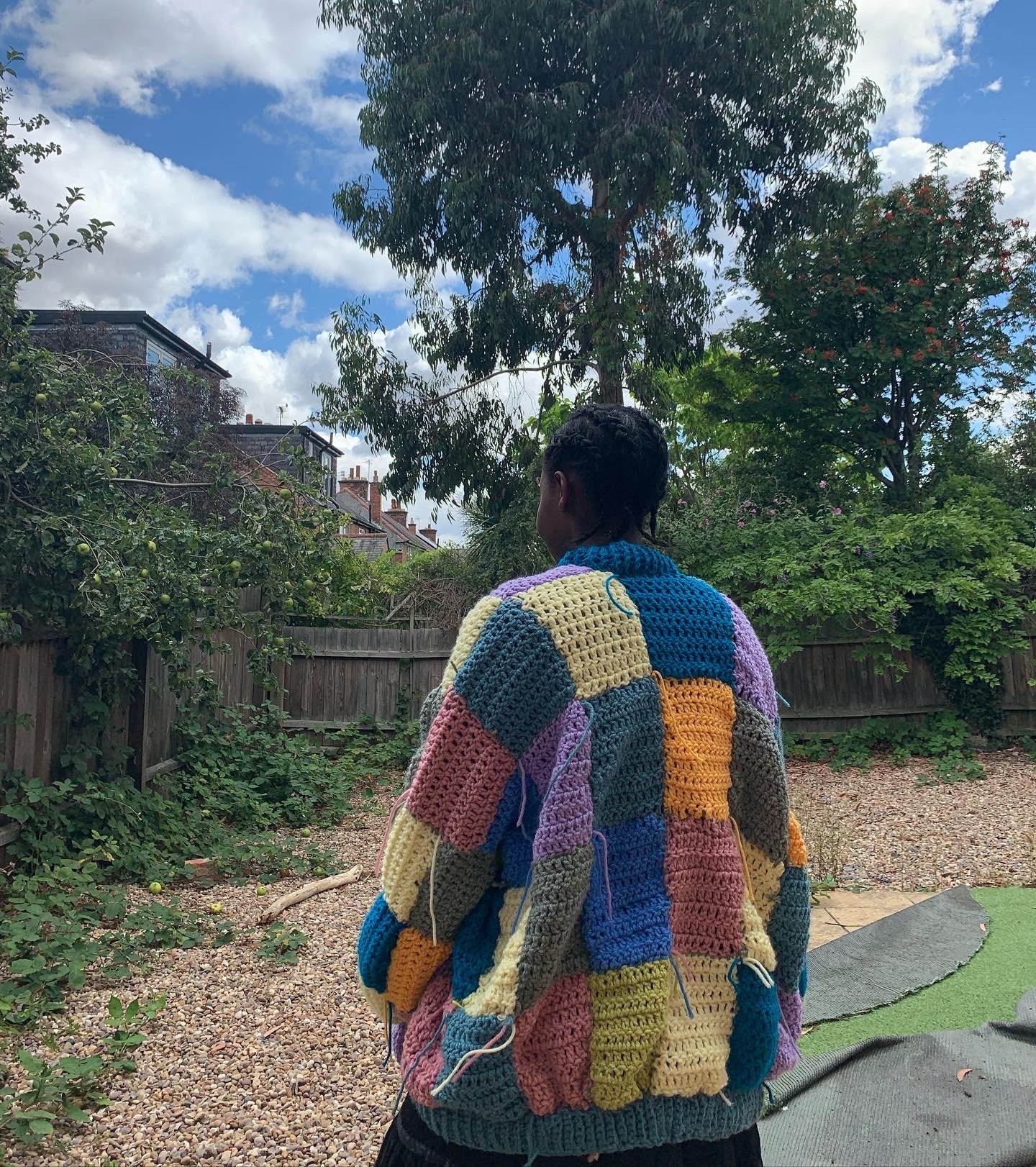 Patchwork Cardigan , Inspired by Harry Styles’ Jw Anderson Cardigan - Etsy