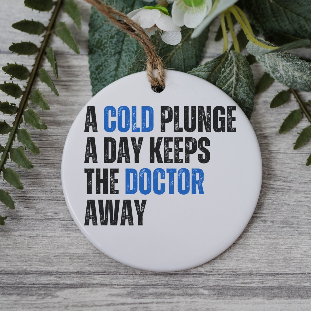 COLD PLUNGE DOCTOR, Ice Bath Gift, Gift for Him, Breath Work Gift, Wim ...