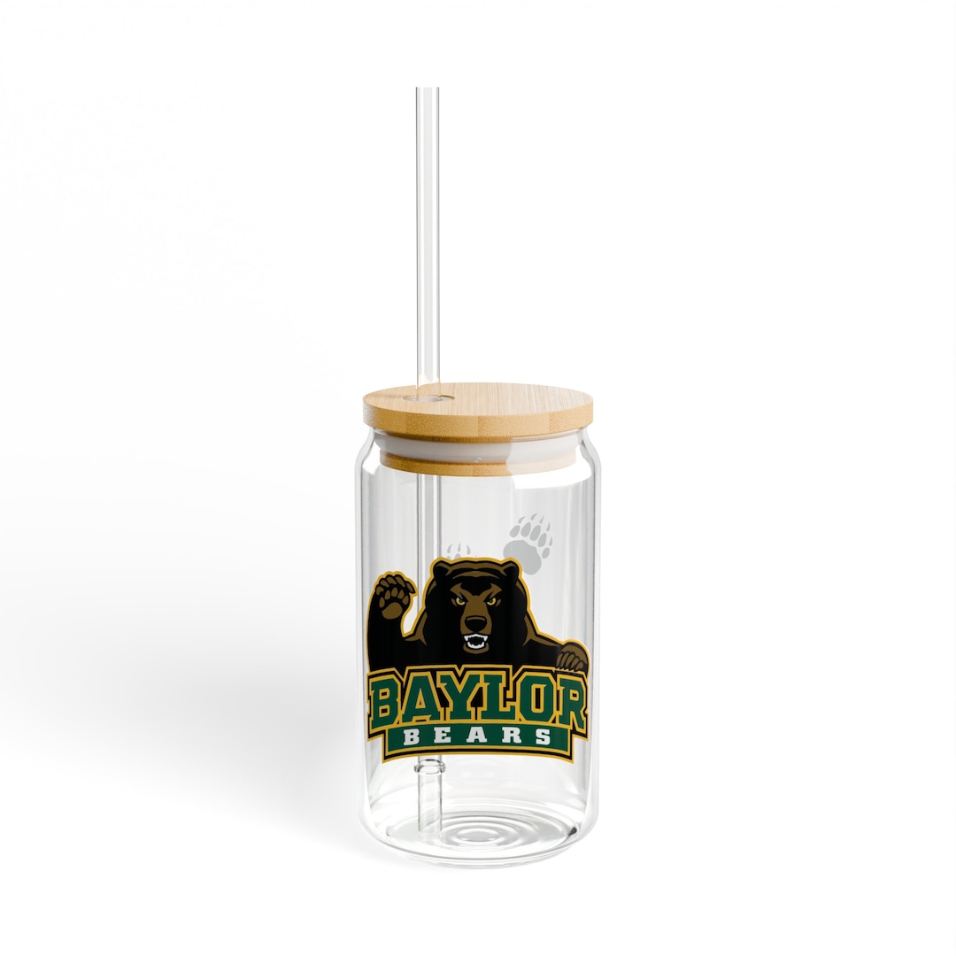 BAYLOR UNIVERSITY LIBBEY 16oz Sipper Cup, Baylor Glass Can, Baylor ...