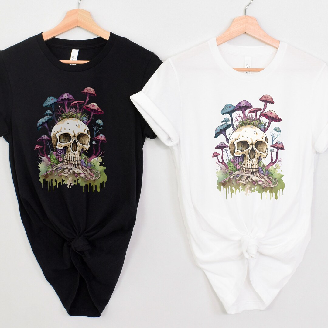 Camisa de hongos, camiseta botánica, t de hongos, camisa de hongos ...