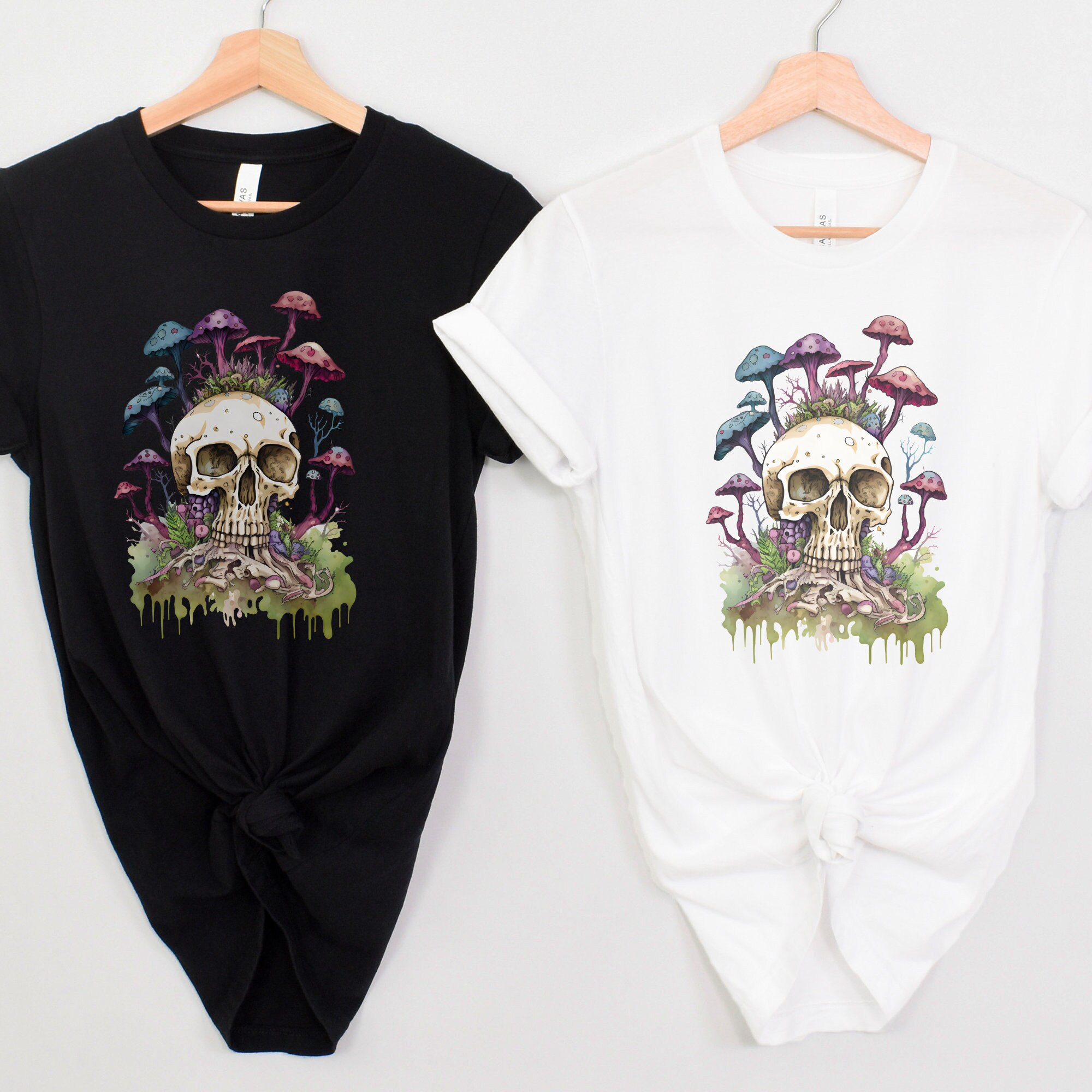 Camisa de hongos, camiseta botánica, t de hongos, camisa de hongos ...