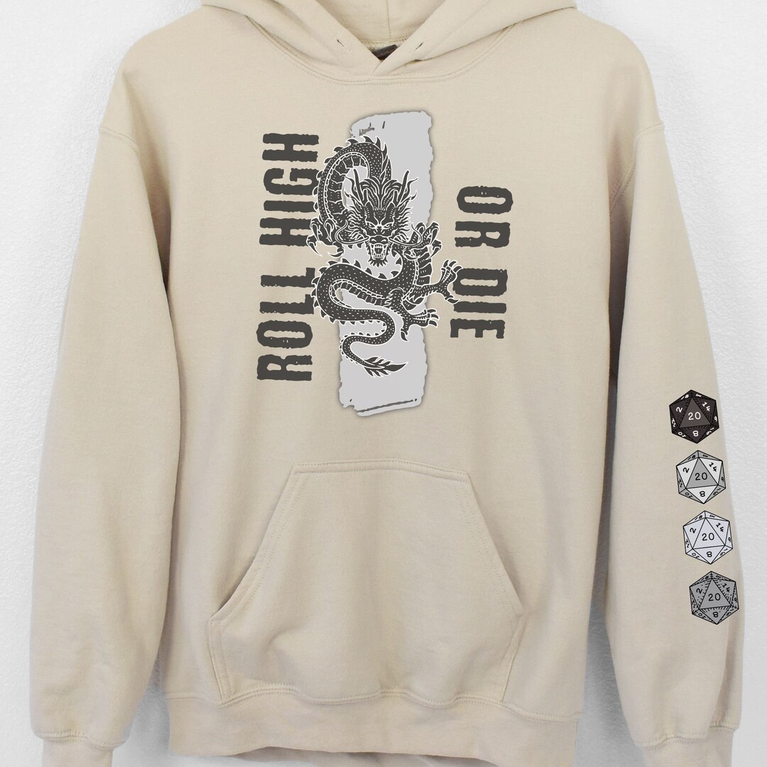 DND Dragon Dice Hoodie Dungeons and Dragons Dnd Shirt DND - Etsy