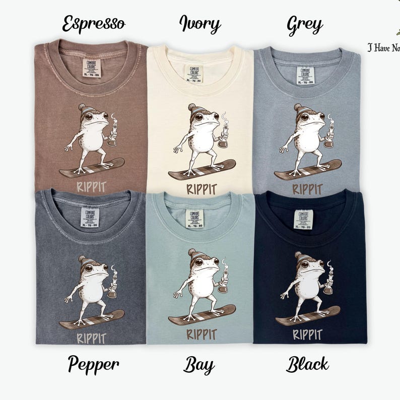 Rippit Frog Shirt, Funny Frog Meme T-shirt, Skate Frog Graphic Tee ...