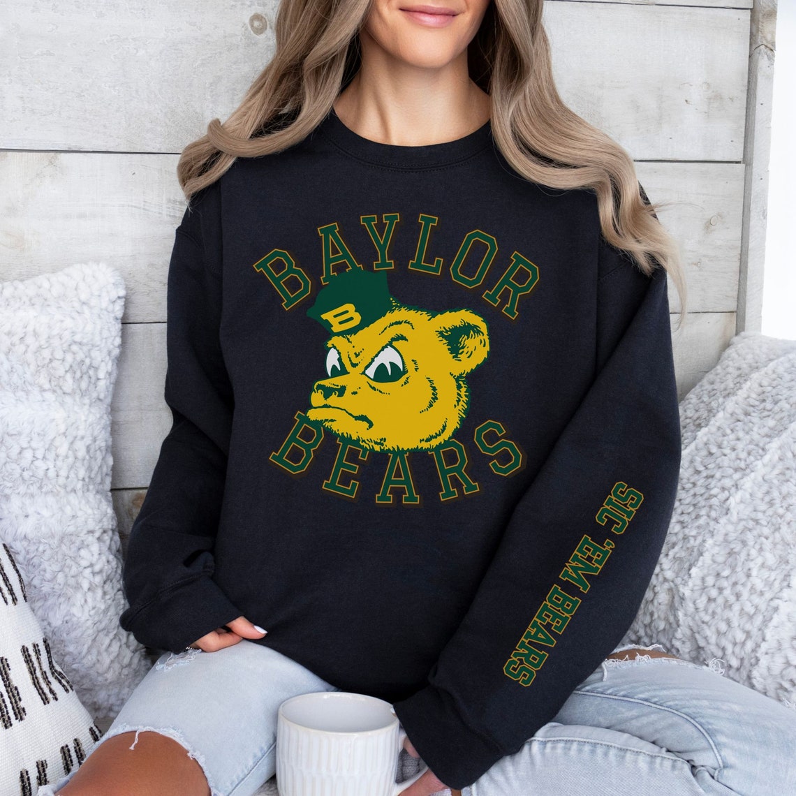 SAILOR BEAR Baylor Bears Baylor Bears University Baylor - Etsy