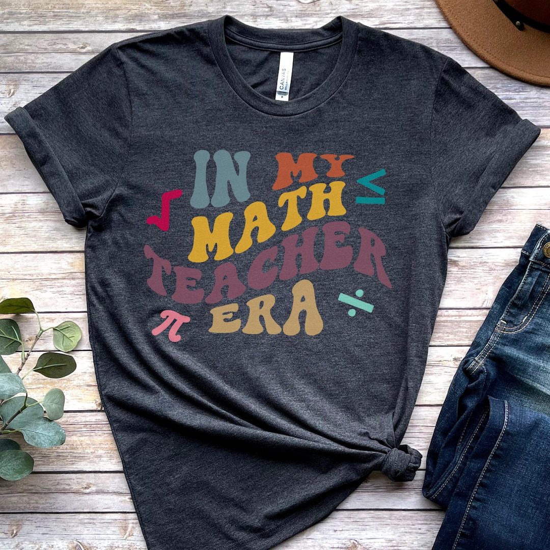 En mi ERA DE PROFESOR DE MATEMÁTICAS, camiseta de matemáticas, camiseta ...