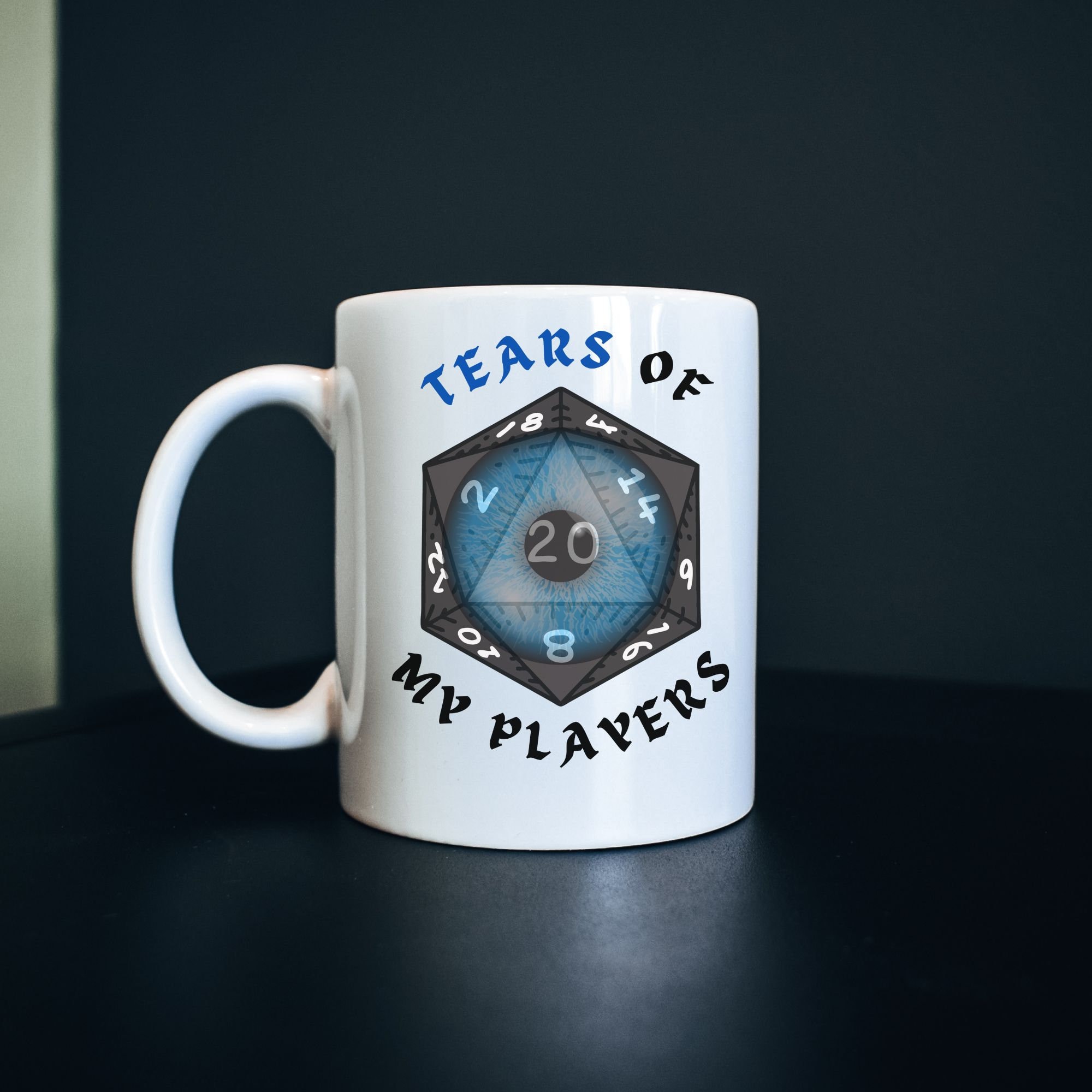 Tears of My Players Dungeons and Dragons Dice Dnd Gift, Dnd Dice Mug ...
