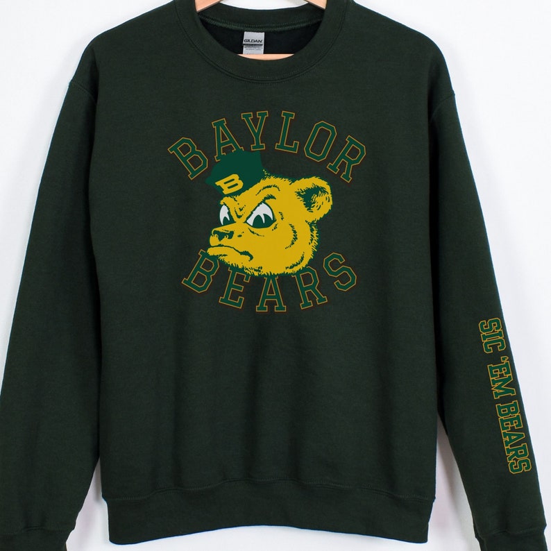 SAILOR BEAR Baylor Bears Baylor Bears University Baylor - Etsy