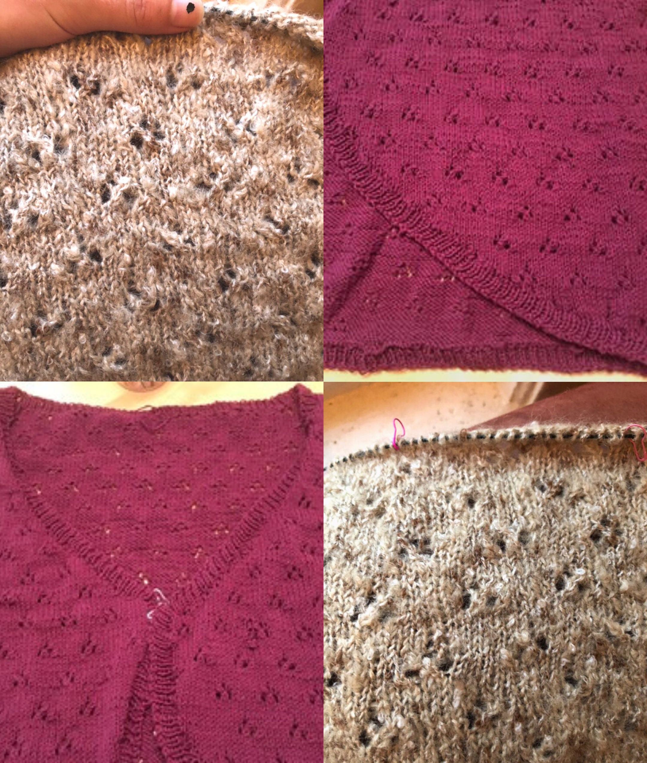 Lacy Days Cardi: Knit Pattern, PDF Pattern, Knit Single-tie Cardigan ...