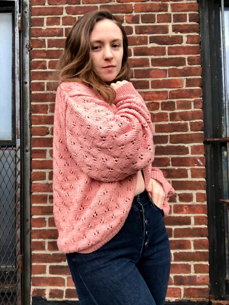 Lacy Days Cardi: Knit Pattern, PDF Pattern, Knit Single-tie Cardigan ...