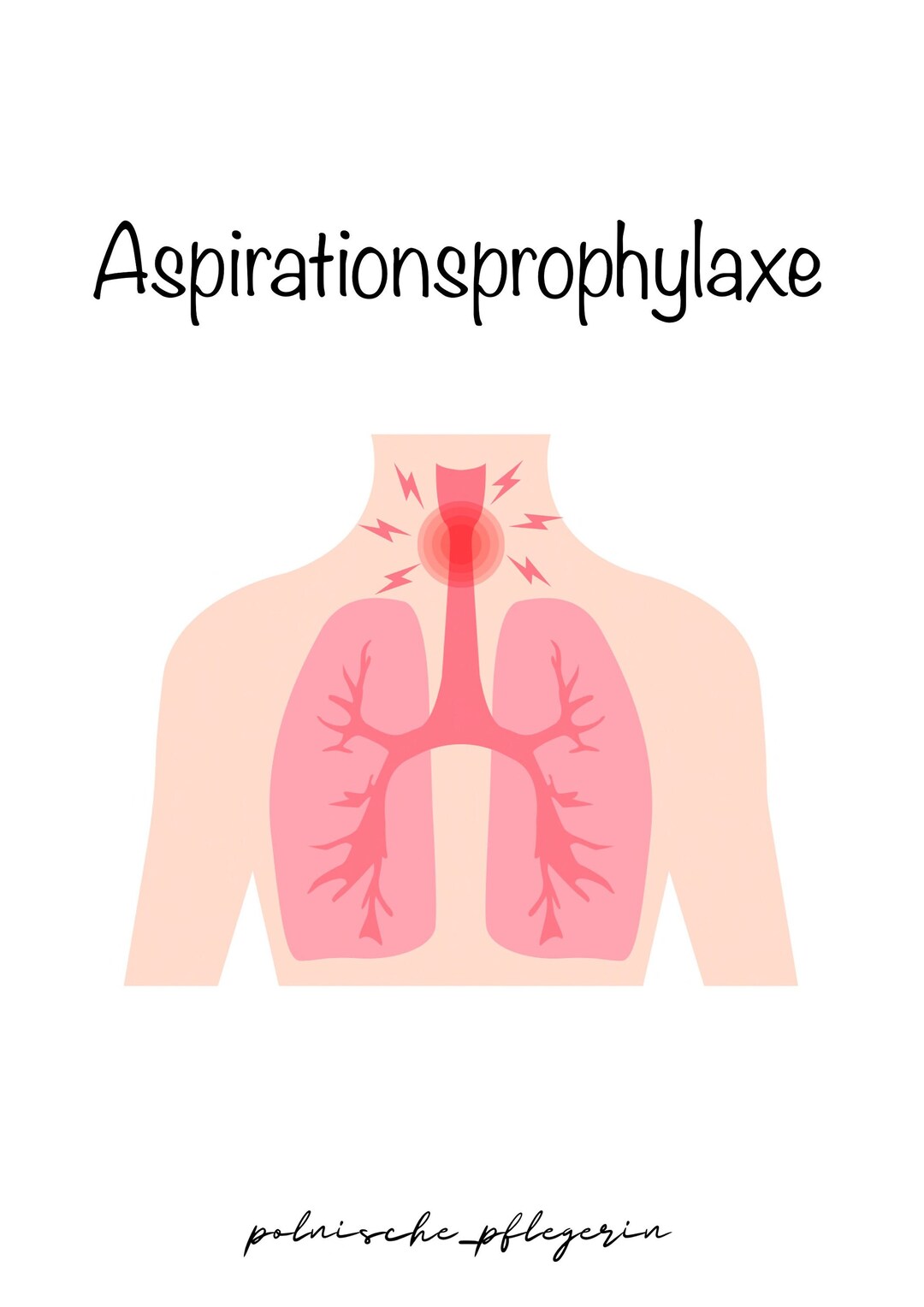 Lernzettel Aspirationsprophylaxe - Etsy