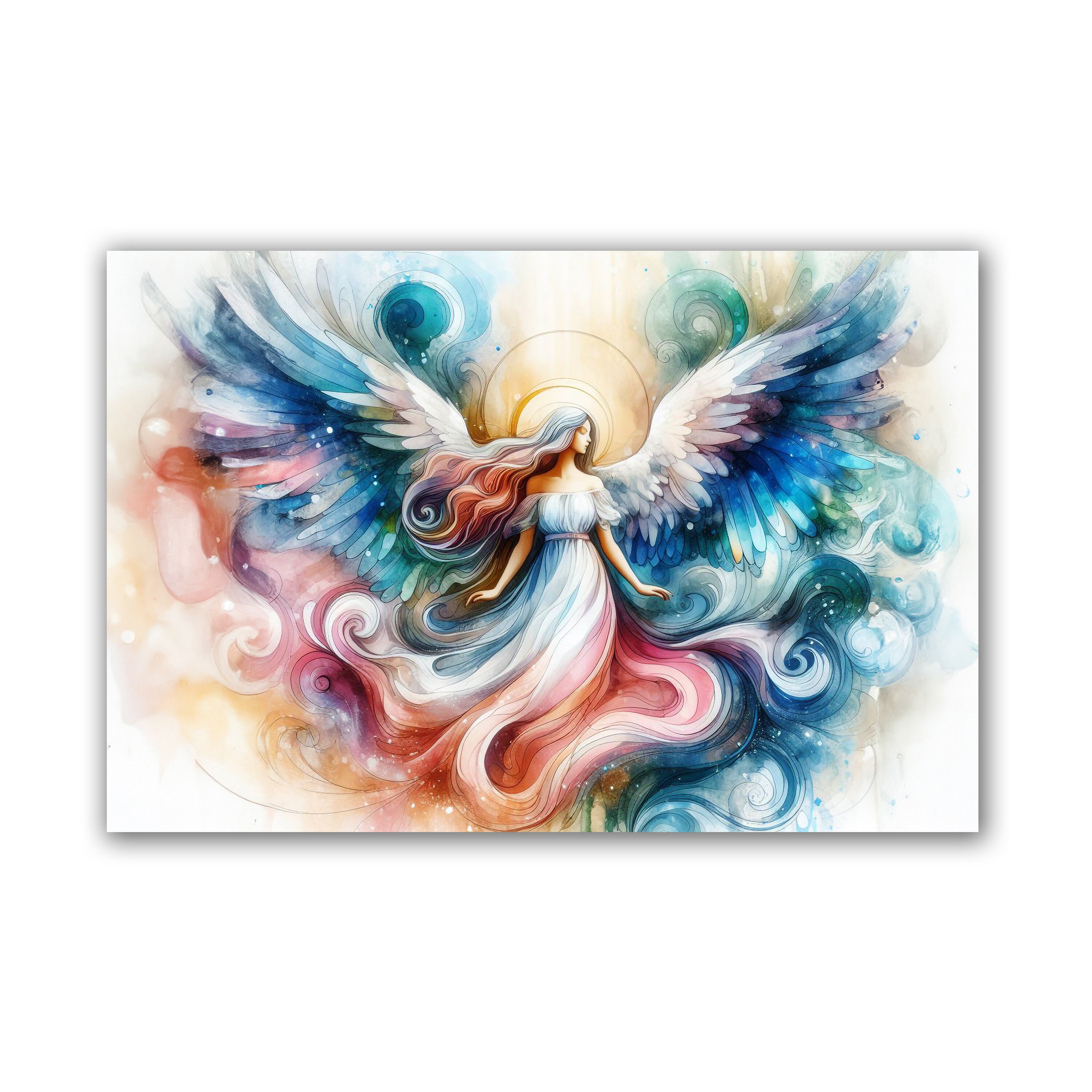 Angel Wooden Postcards - Etsy