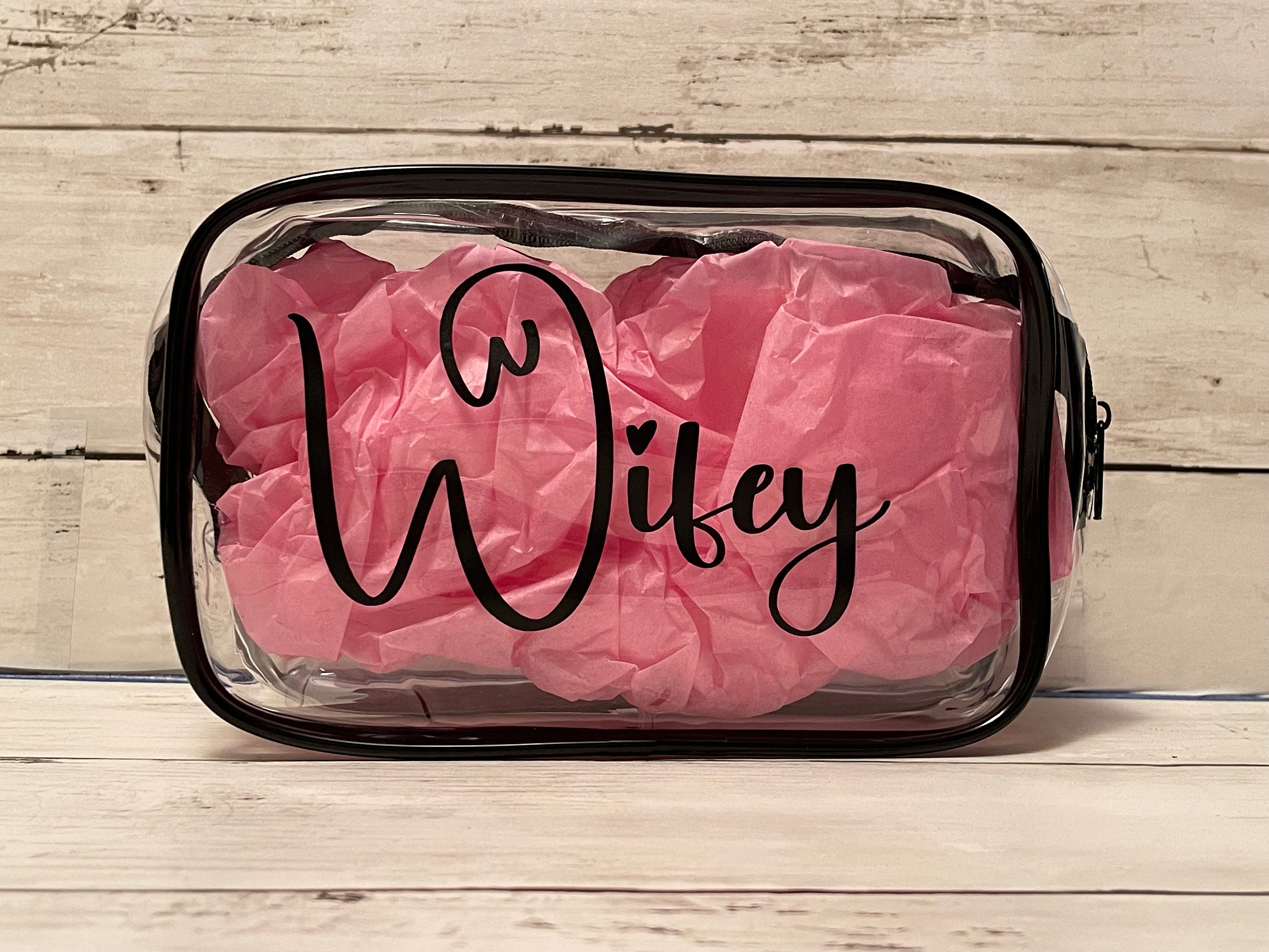 Custom Prison Visit Bag | Personalized Clear Bag | Prison Wife Bag ...