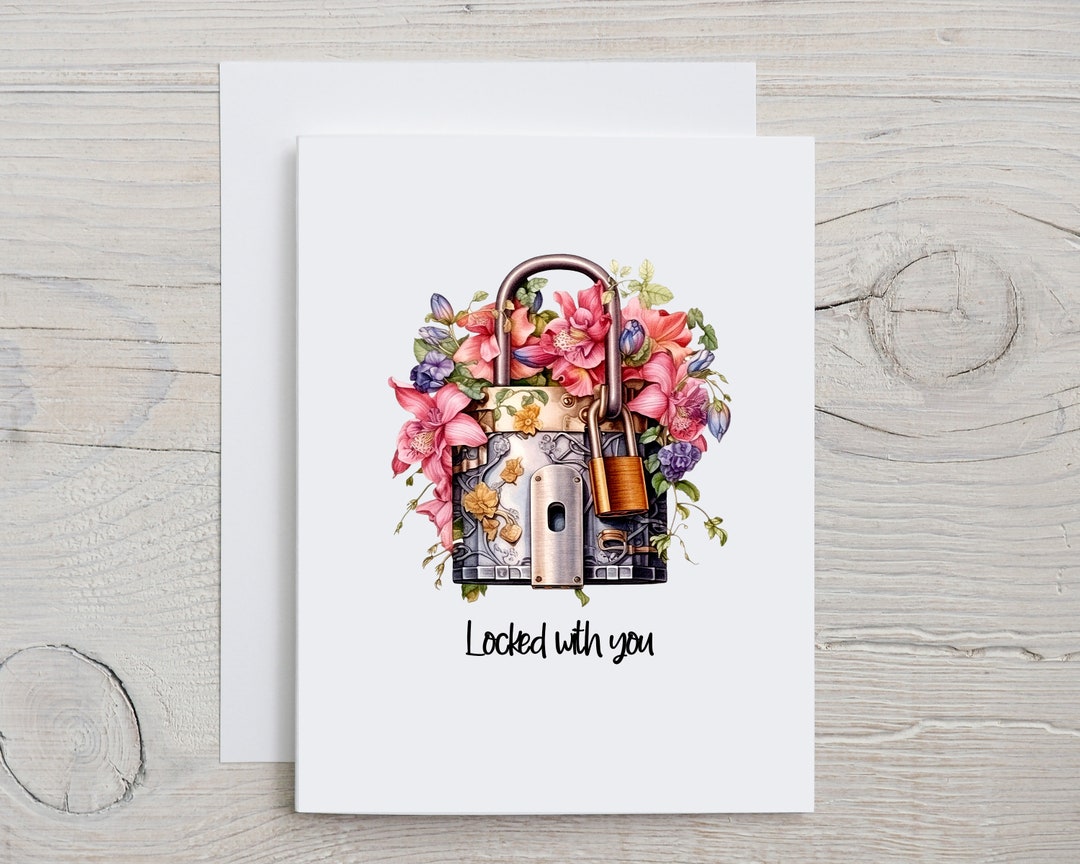 Prison Wife Card / Locked With You / Long Distance Relationship Card ...