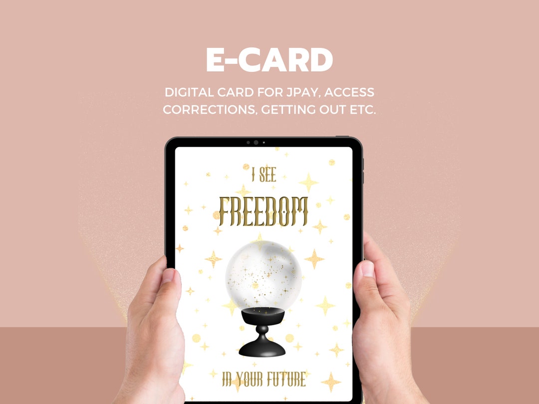 Digital E-card i See Freedom in Your Future/ Prison Wife Card / Long ...