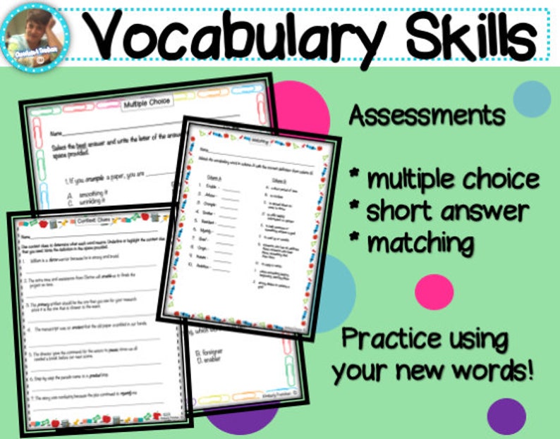 3rd Grade Sight Word Vocabulary Writing Bundle Manipulatives - Etsy