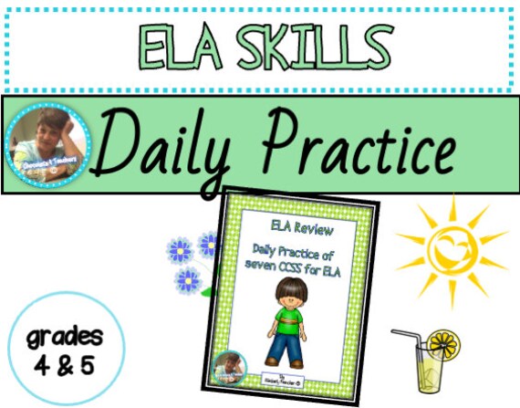 Daily 5 Printables 5th Grade