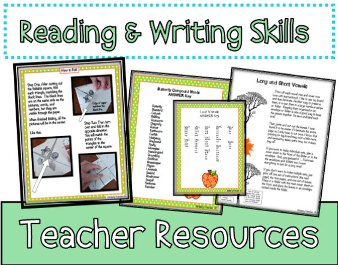 Vocabulary Practice Games and Foldable Crafts to Improve - Etsy