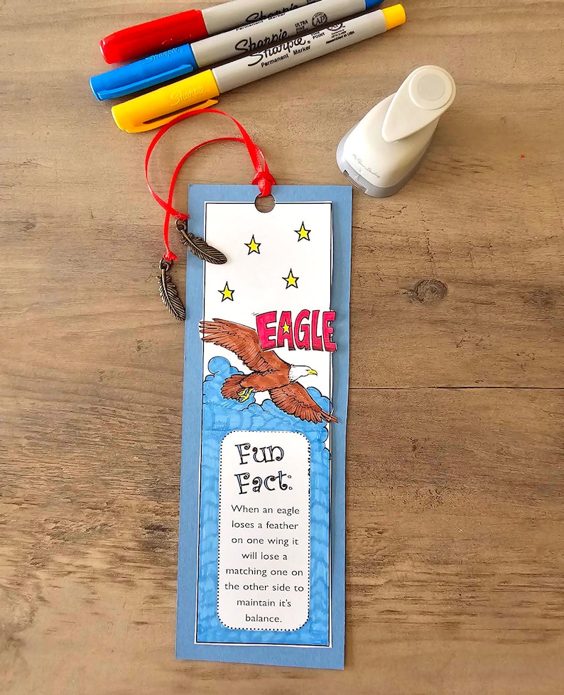 Fun Science Animal Facts Bookmarks to Color With Crayons or Markers ...