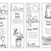 Fun Science Animal Facts Bookmarks to Color With Crayons or Markers and ...