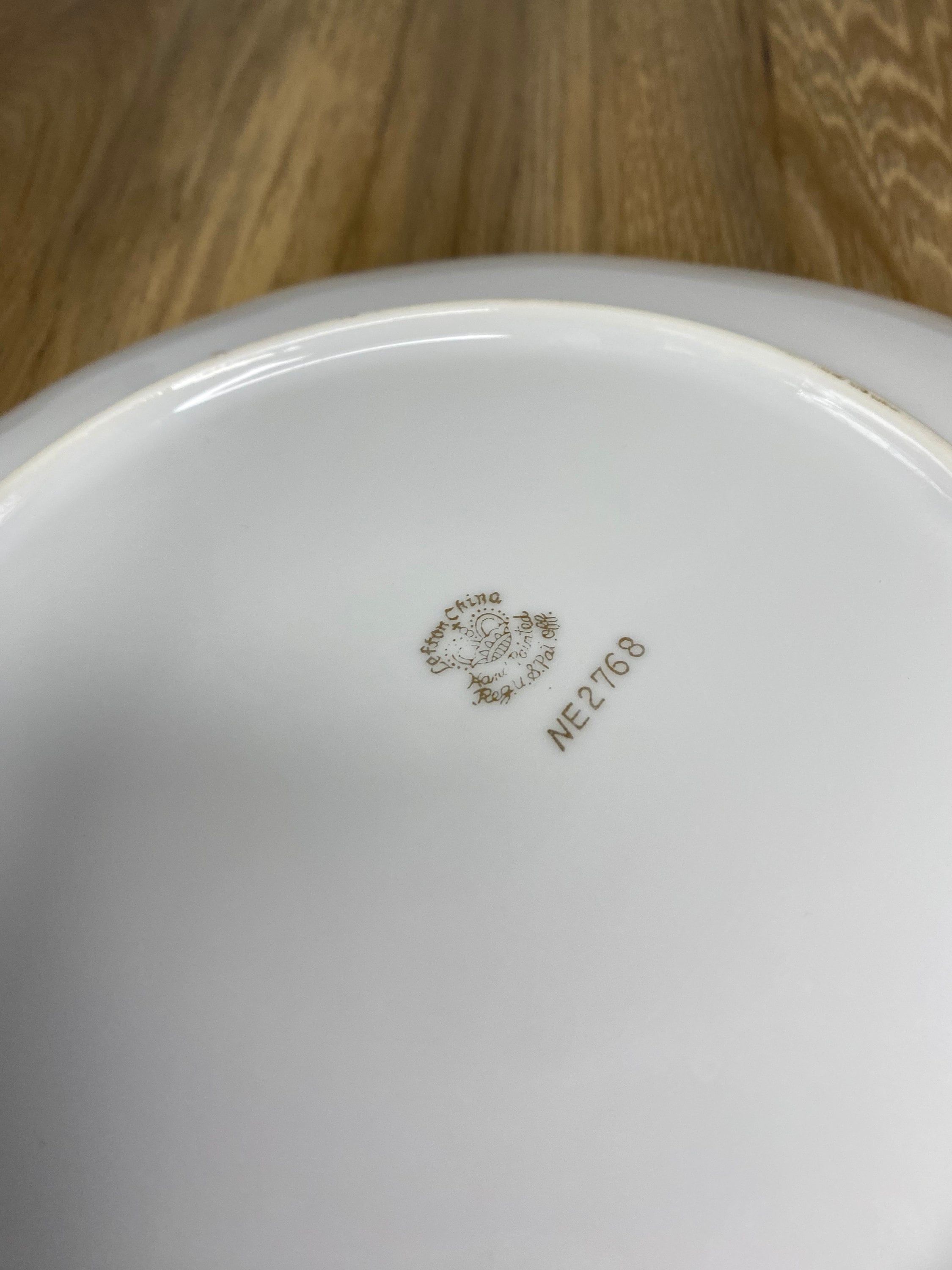 Vintage Lefton China Hand Painted Gold Leaf Wheat Pattern NE2768 ...