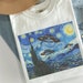 Starry Night Alien Cow Abduction Unisex Comfort Colors Shirt, Alien ...