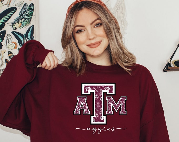 Vintage 1990s Texas A&M University Collegiate T-shirt / NCAA Tee ...