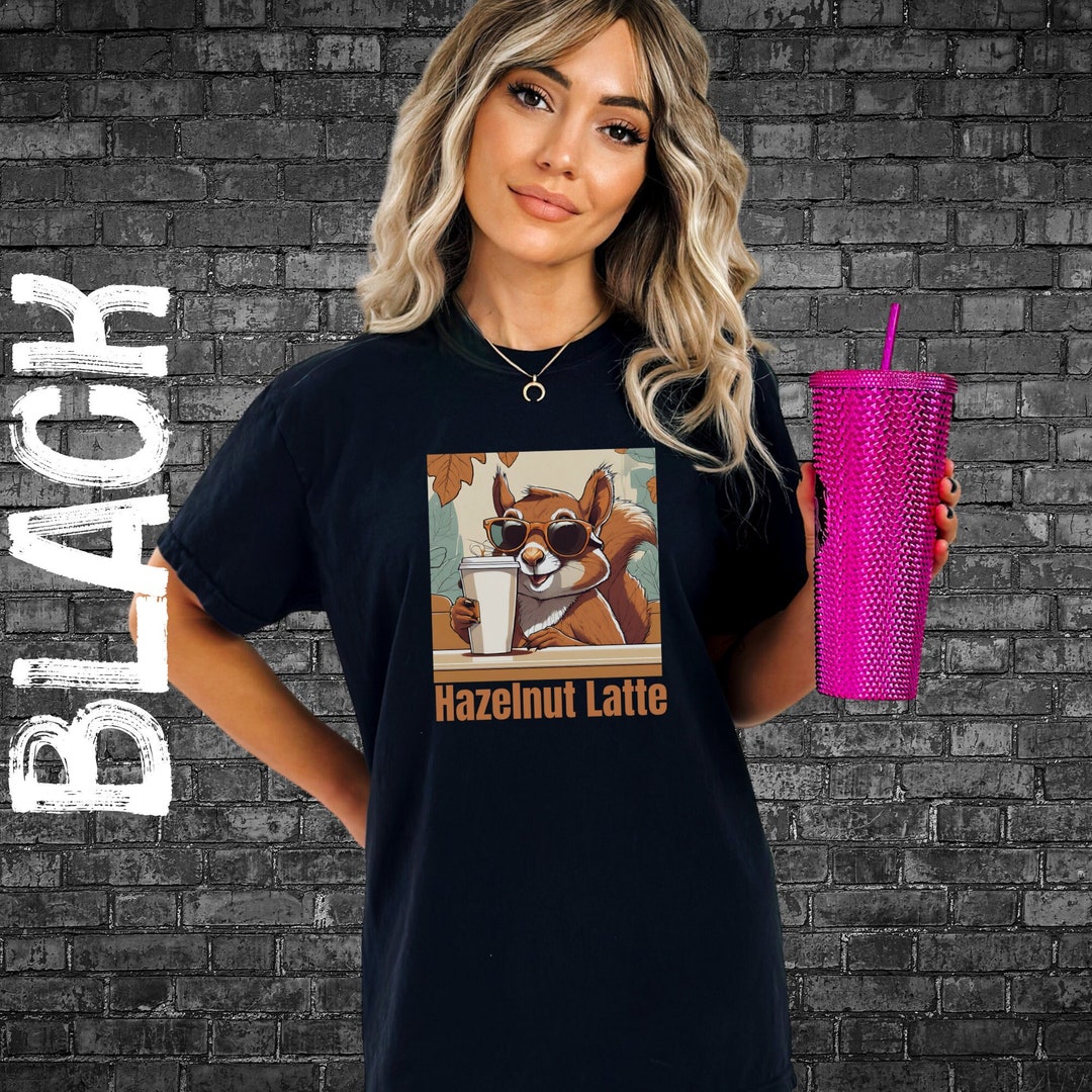 Funny Coffee Shirt, Coffee Gifts, Barista Gift, Coffee Tshirt, Hazelnut ...