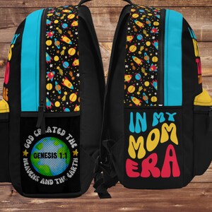 Christian Parent "in My Mom Era" Backpack, Faith Gifts, Gift for Mom ...