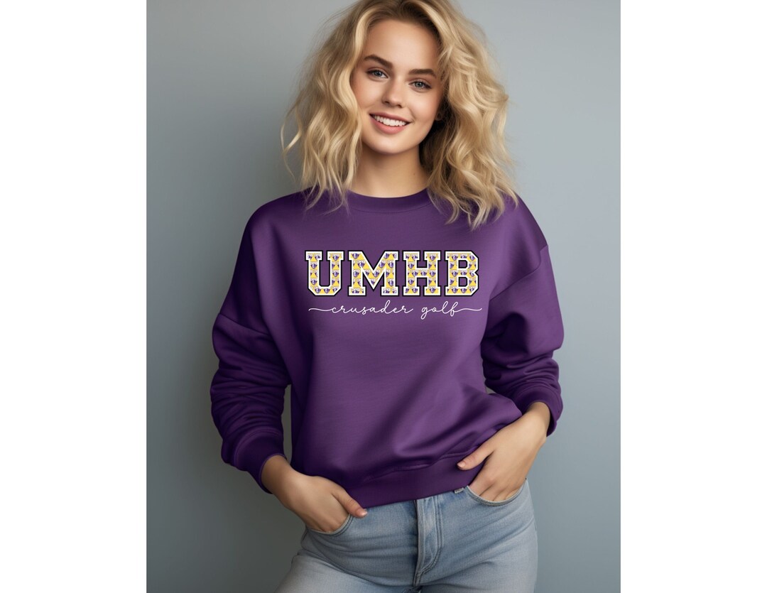 UMHB Crusaders Golf Sweatshirt, UMHB Sweatshirt, UMHB Merch, Umhb Golf ...