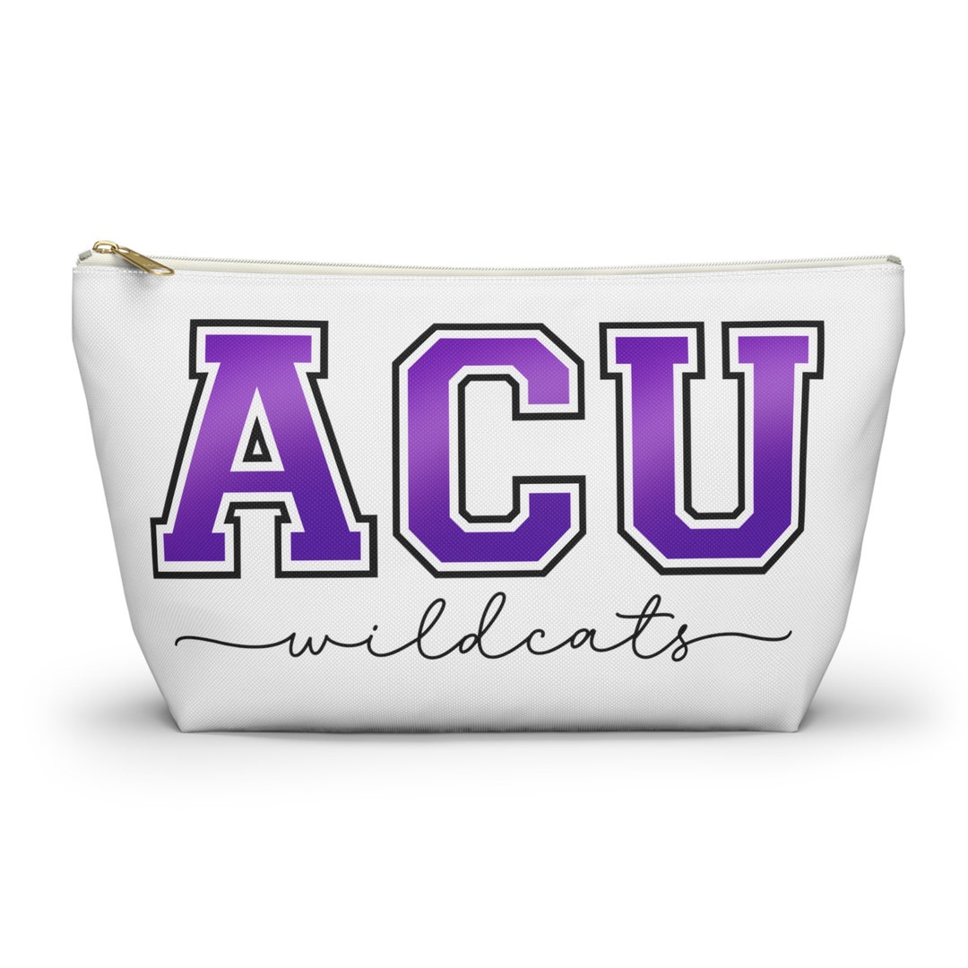 ACU Wildcats Make-up Bag, ACU Alumni, ACU Merch, Abilene Christian ...
